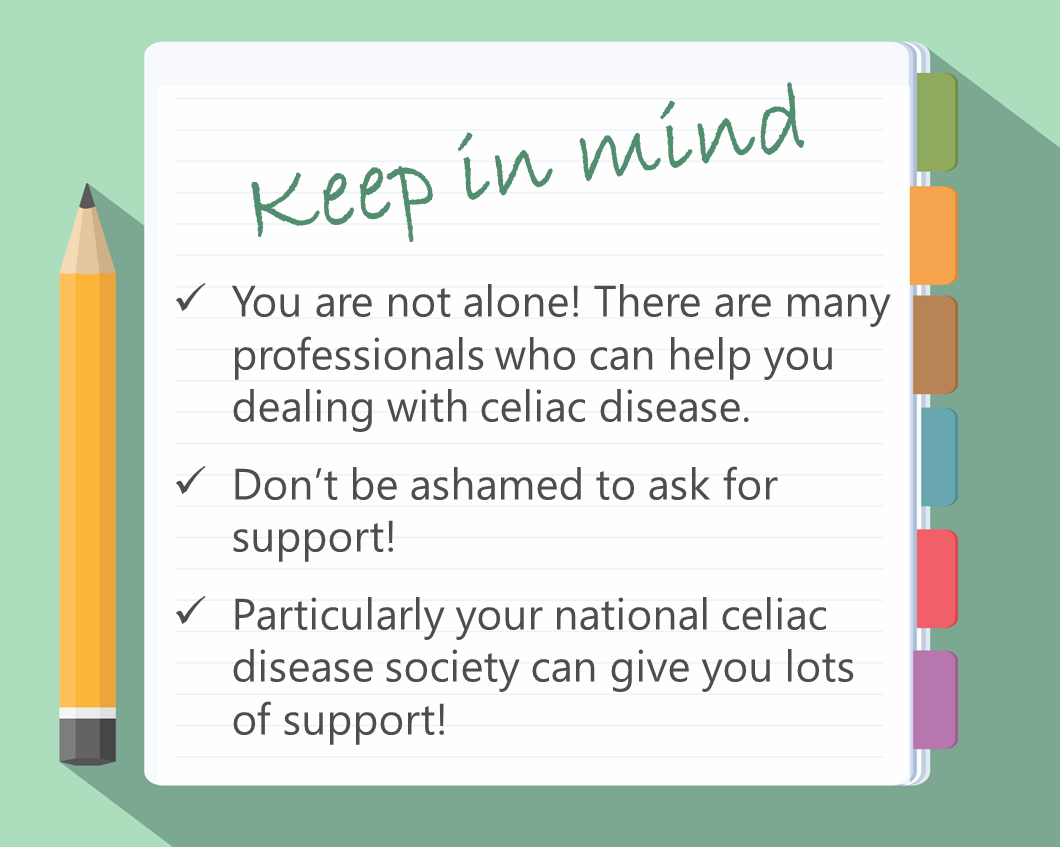 Celiac Facts for Patients: Lesson 2: Support from a Professional Celiac ...